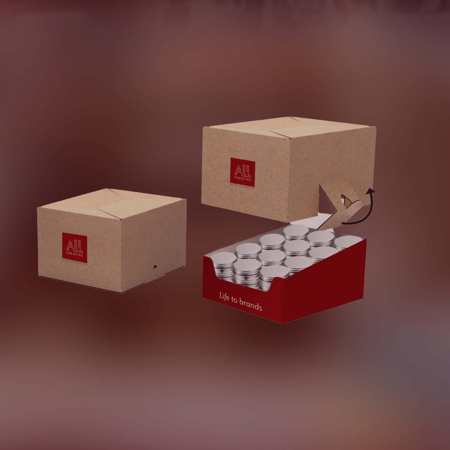 Hyldeklar emballage løser mange opgaver | Allcreative.dk